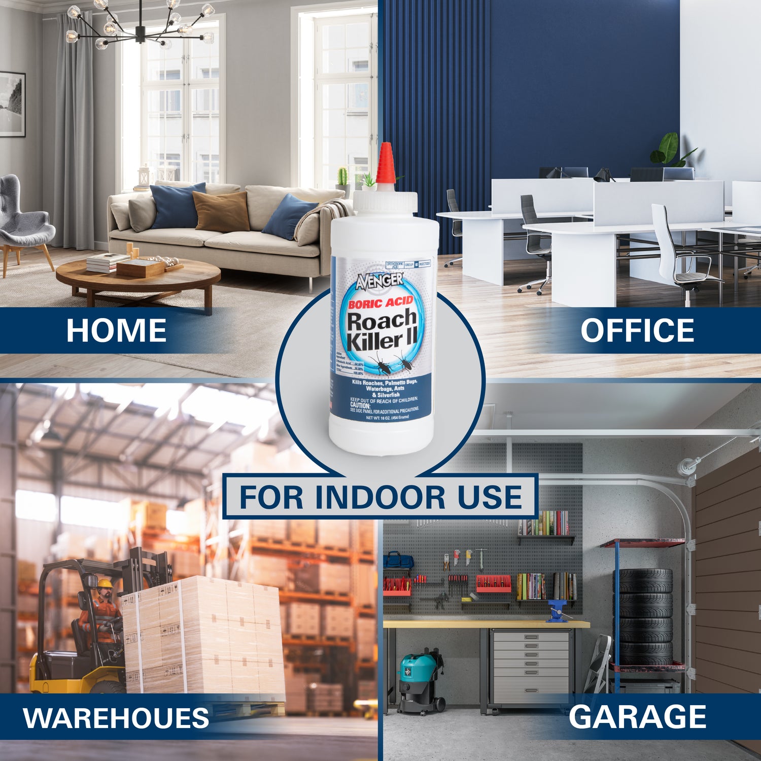 Avenger 5oz Roach Killer II Powder – Avenger® Organics